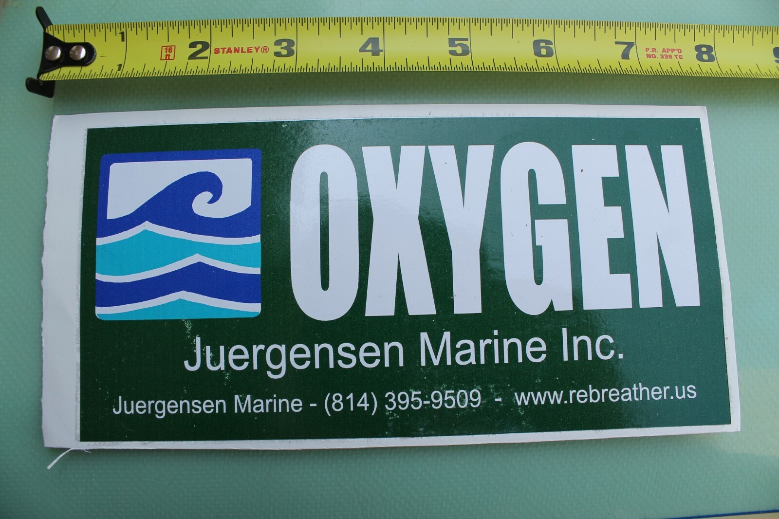 OXYGEN Juergensen Marine Ocean Nautical Equipment Scuba Snorkel Diving ...