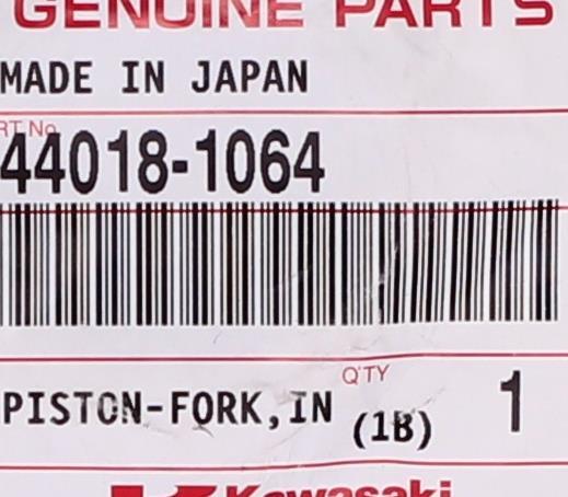 Kawasaki Inner Pipe Piston Fork Part Number - 44018-1064 | eBay