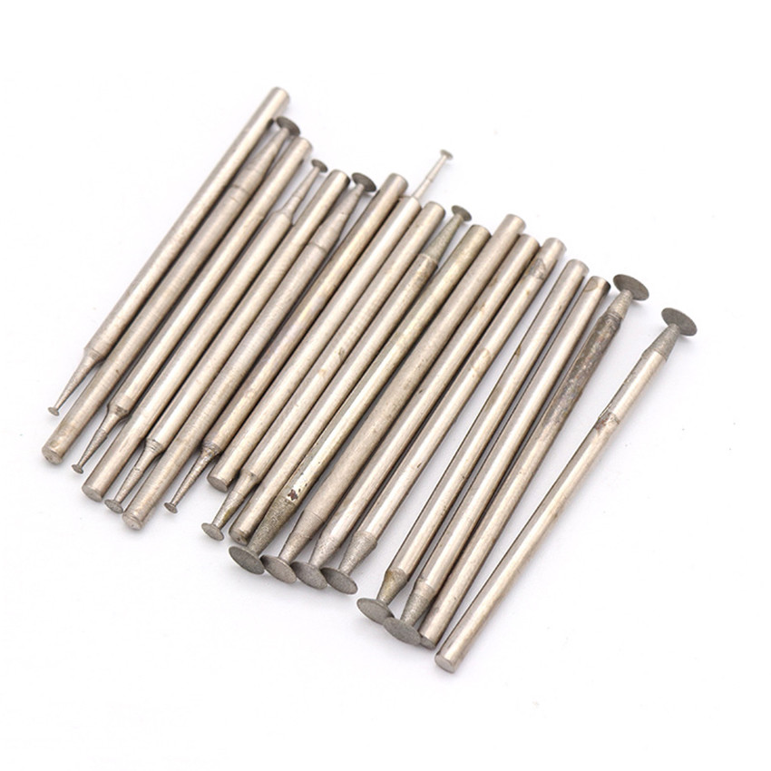 1mm - 4mm Rotary Diamond Burr Engraving Grinding Bit 2.35mm Shank 600 ...