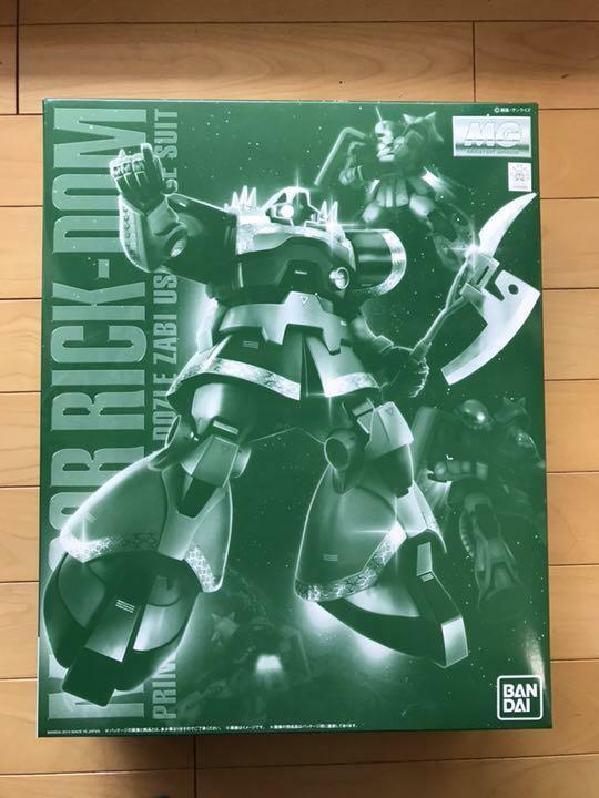 MG 1/100 Mobile Suit Gundam MSV MS-09R RICK DOM Dozle Zabi Custom Rick ...