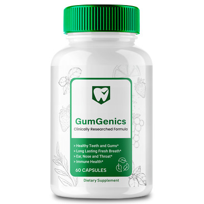 Gum Genics for Gums and Teeth Health, GumGenics Dental Support Formula ...