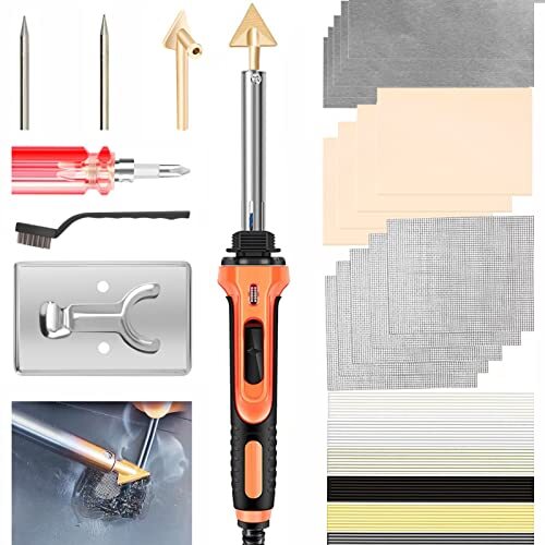 Plastic Welder 100w Plastic Welding Kit Soldering Iron Gun With 56pcs ...