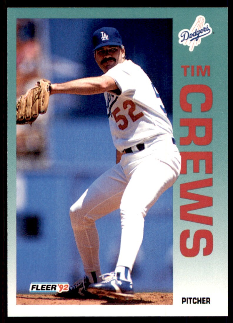 1992 Fleer Tim Crews Baseball Cards #452 | eBay