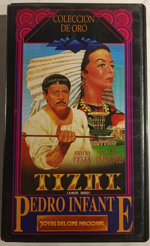 TIZOC, MOVIE BY PEDRO INFANTE / MARIA FELIX, MEXICAN VHS, SPANISH ...