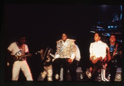 The Jackson 5 Michael Jackson band performing on stage Original ...