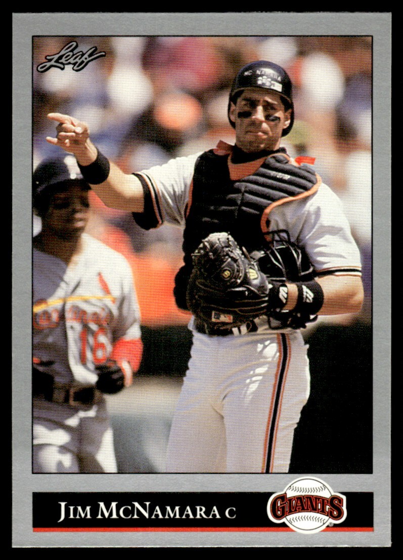 1992 Leaf #514 Jim McNamara Rookie San Francisco Giants | eBay