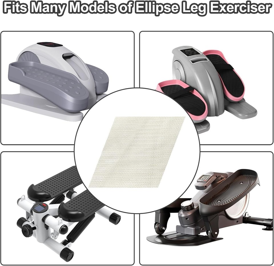 Ellipse Leg Exerciser Machine Non-Slip Mat, Apply to Under Desk ...