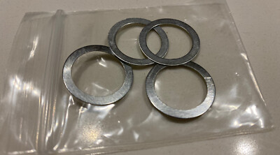 4 Pcs Bicycle Pedal Spacer Crank Cycling Bike Ring Washers 9/16” Road ...