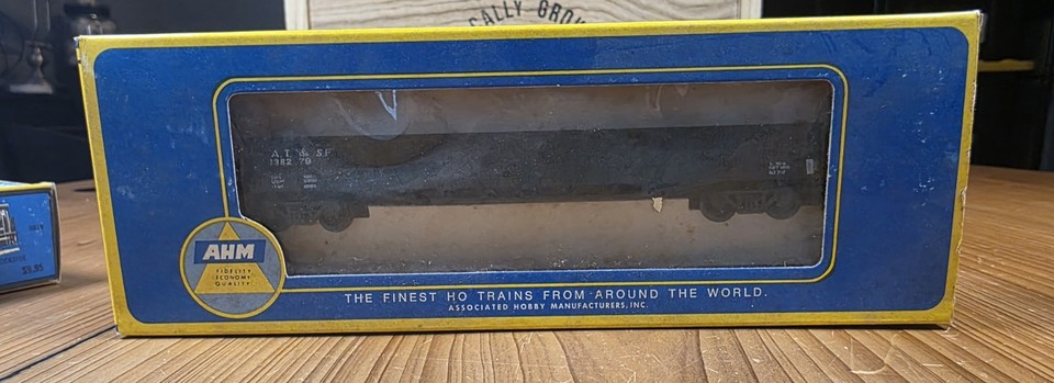 AHM HO Scale Freight Car Lot (3) – Boxcar Gondola Mixed – Vintage Boxed ...