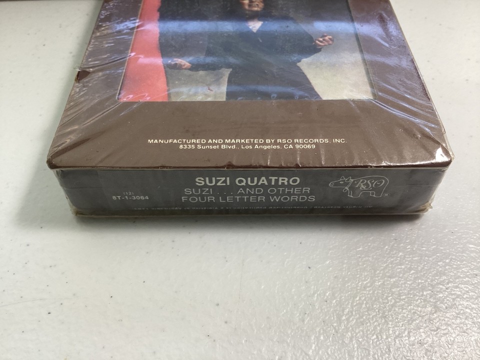 Suzi Quatro Suzi….And Other Four Letter Words 8 Track Sealed RSO 8T-1 ...