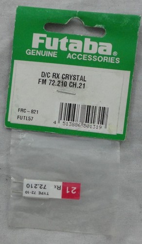 Futaba 72Mhz FM Dual Conversion CH21 Receiver Crystal Channel 21 72 ...