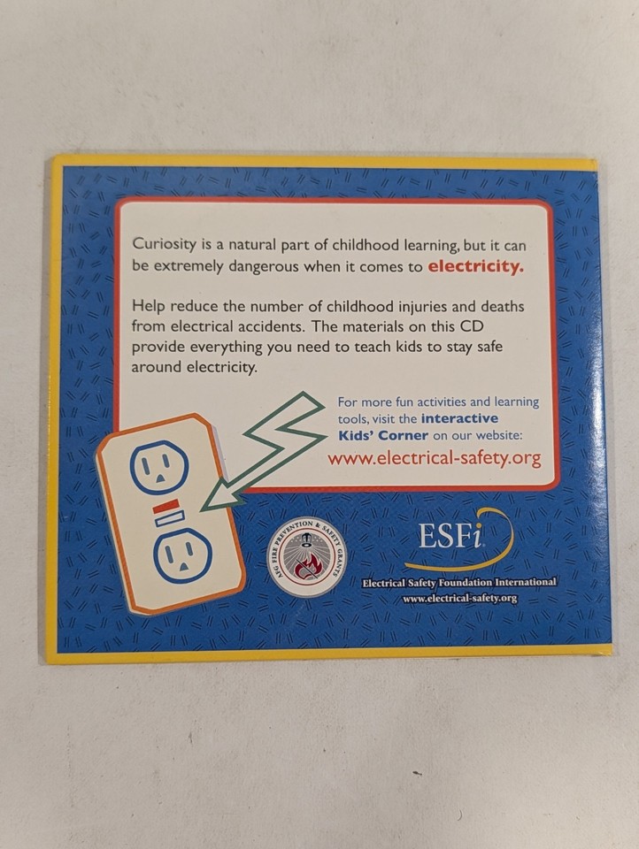 Kids Corner Learn About Electricity w Private I. Plug PC CD-ROM | 2nd ...