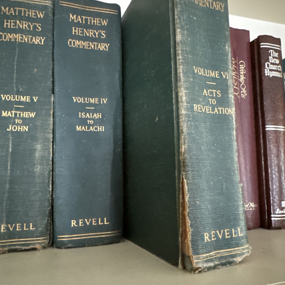 Matthew Henry's Commentary On The Whole Bible Vol 1-6 Complete Set ...