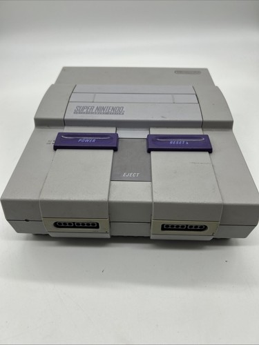 Nintendo Super Nintendo SNES (SNS-001) Console Only Tested & Working ...