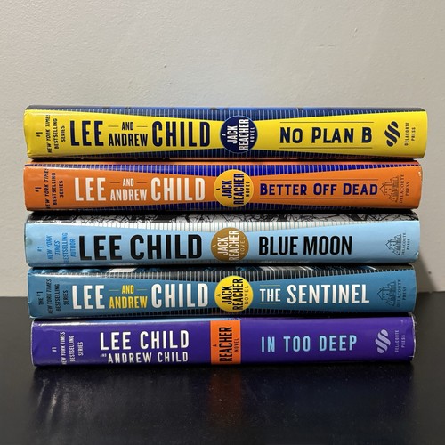 Lee Child Lot of 5 Jack Reacher Hardcover Books - First Editions Very ...