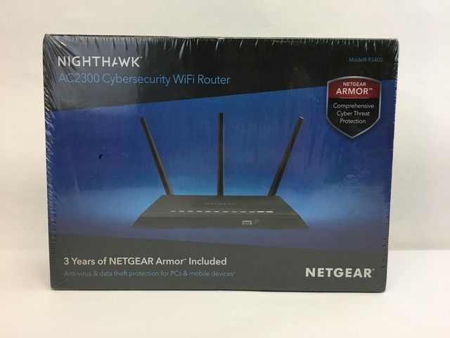 NETGEAR Nighthawk AC2300 Cybersecurity Dual-Band Wi-Fi Router - RS400 ...