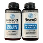 lot of 2 LifeSeasons NeuroQ Memory & Focus - daily boost 60 caps ...