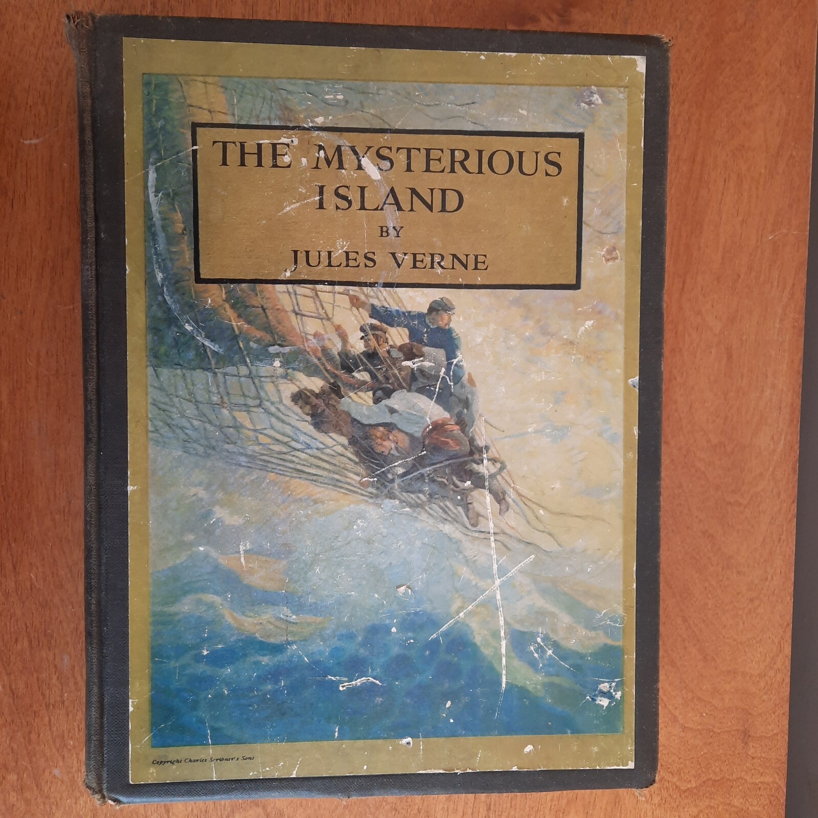 The Mysterious Island, Jules Verne. The Copp, Clark Co. 1918 Hardcopy ...