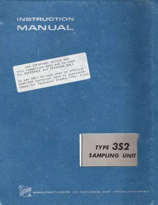 Manuals & Books - Sampling Unit