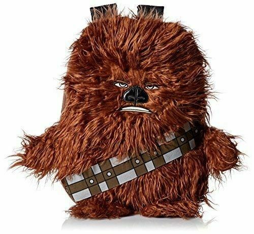 Star Wars Chewbacca 16 Inch Backpack Brown 3d Plush Furry Toy ...