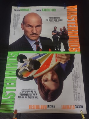 Vintage Original Masterminds Movie Poster 39 3/4"X 26 3/4" Patrick ...