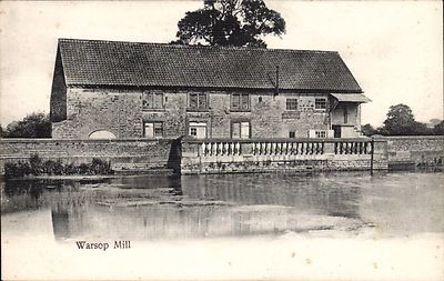 Warsop near Shirebrook & Mansfield. Warsop Mill in The Whipple Series ...