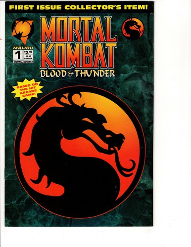 Mortal Kombat Blood and Thunder #1 Malibu Comics | eBay Australia