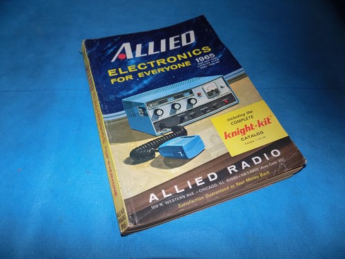 Vintage 1965 ALLIED ELECTRONICS Catalog 270 Radio Knight kit, Fast Ship ...