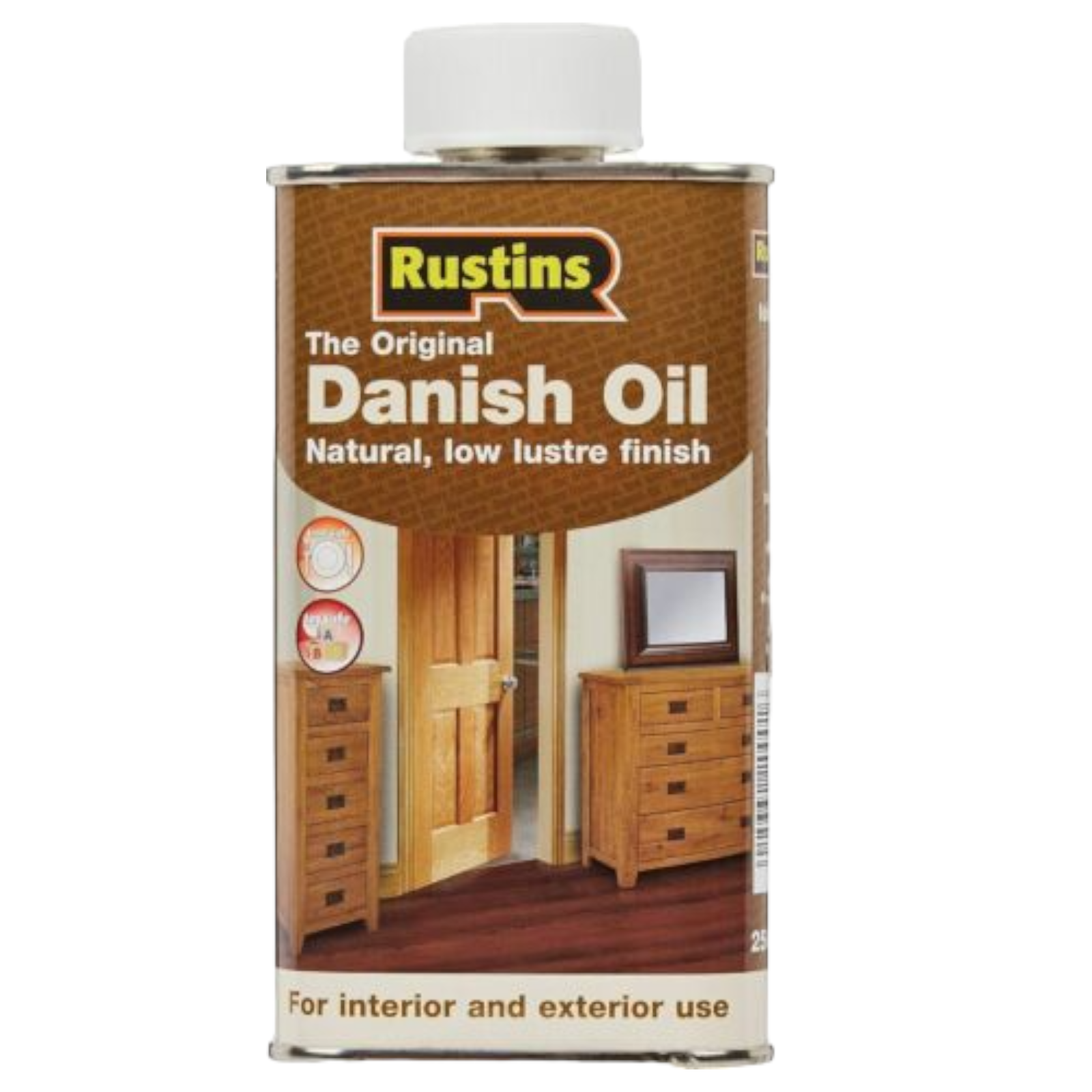 Rustins Danish Oil For Wood And Workshop Natural Finish - All Sizes ...
