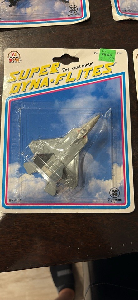 Vintage Zee Toys Super Dyna-Flites Die-Cast Aircraft Rare 80s/90s ...
