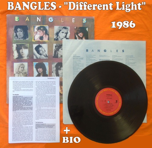 BANGLES LP "Different Light" 1986 Second Album +Bio 🎶 Good Condition | eBay