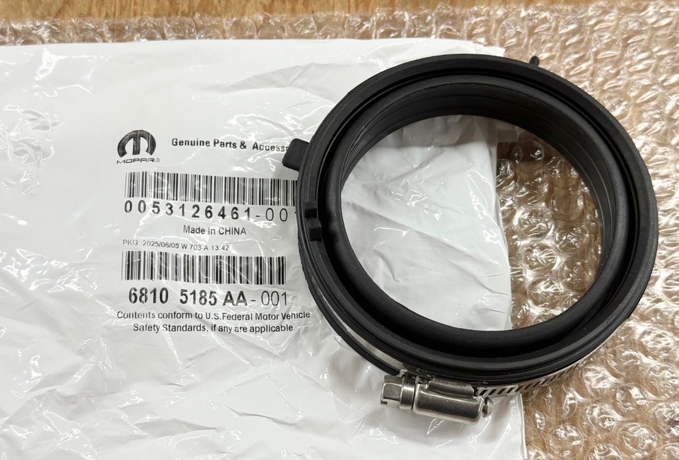 AIR CLEANER SEAL & CLAMP for 2013-2026 RAM 1500 & CLASSIC OEM MOPAR ...