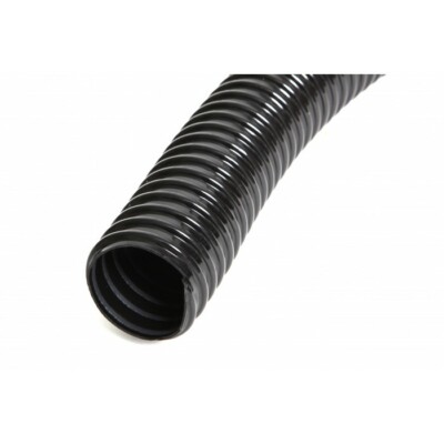 Black Flexible Ribbed Pond Hose- Reinforced Corrugated Flexible Pump ...
