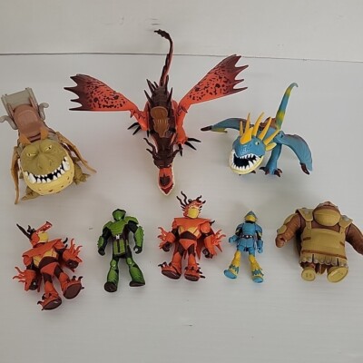 How To Train Your Dragon Figures And Dragon Lot | eBay