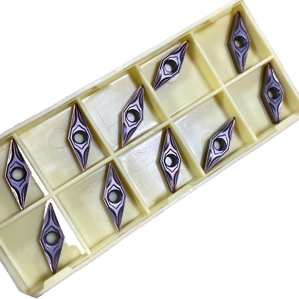 20PCS VBMT110304 GBJ205 VBMT221 turning CNC carbide insert For ...