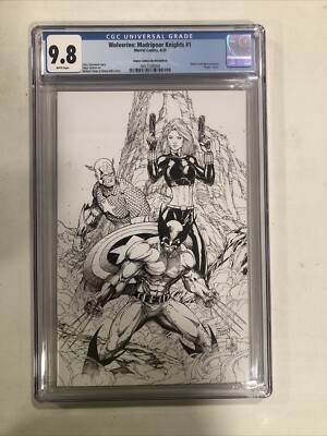 Wolverine Madripoor Knights #1 CGC 9.8 2024 Michael Turner BW Variant ...