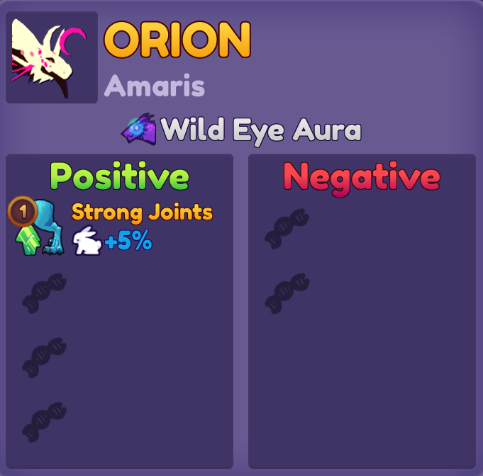 Amaris Full mutations and has legendary color Dragon adventures | eBay