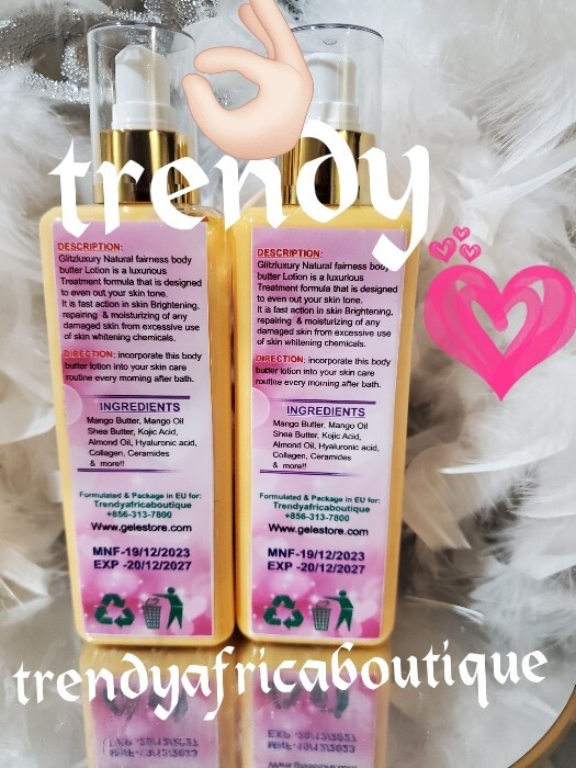2pcs Glitzluxury 5D MOLATO HC LOTION 👌 & NATURAL NATURAL FAIRNESS ...