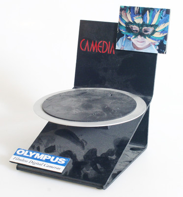 OLYMPUS CAMEDIA EARLY DIGITAL CAMERA DISPLAY STAND | eBay