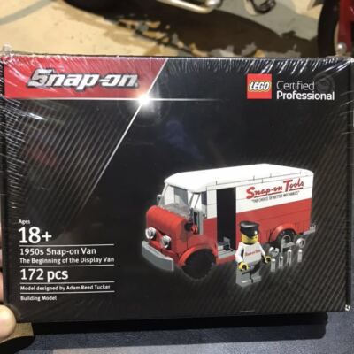 LEGO Certified Professional 1950s Snap On Tools Display Van Adam Reed ...
