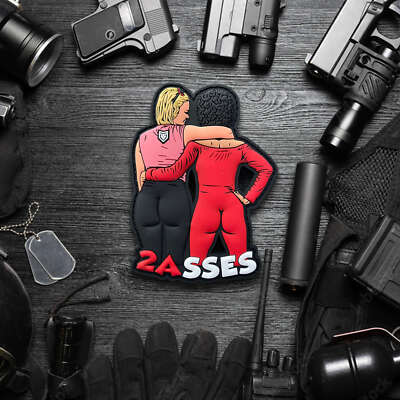 2Asses PVC Morale Patch | eBay