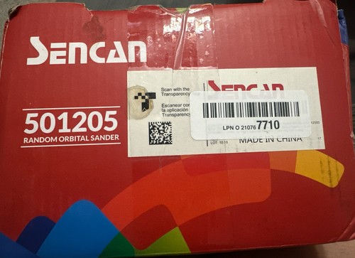 280W Random Orbit Sander, 6 Variable Speed 5-Inch,4000-12000 RPM ...