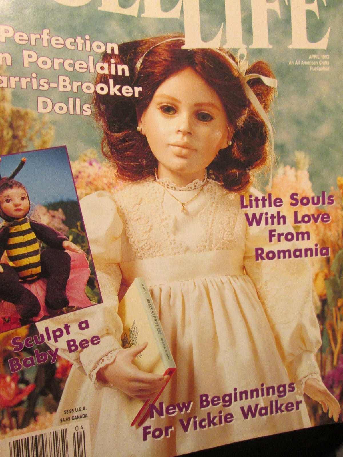 Doll Life Magazine April 1993 Baby Bee, Vickie Walker, Harris-Brooker ...