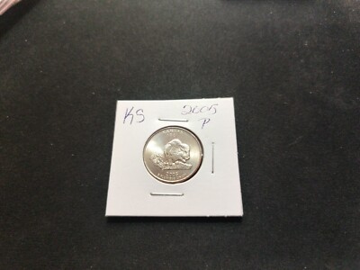 2005 P Kansas State Quarter. Uncirculated from US Mint Roll CHBU | eBay