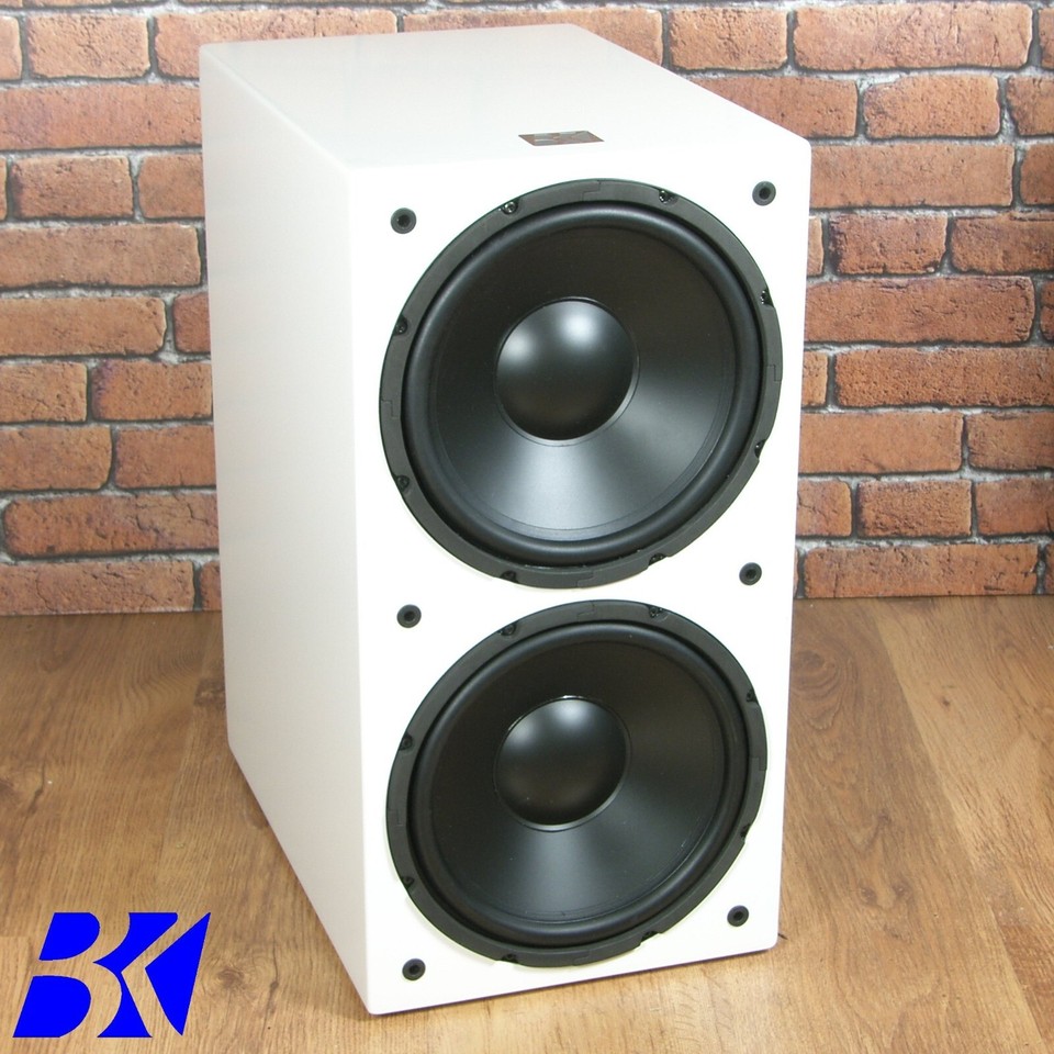 Subwoofer Double Gem Satin White by BK Electronics | eBay UK