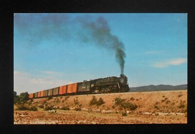 1963 National Railways of Mexico Steam Engine 3028 Fair Railroad RR ...