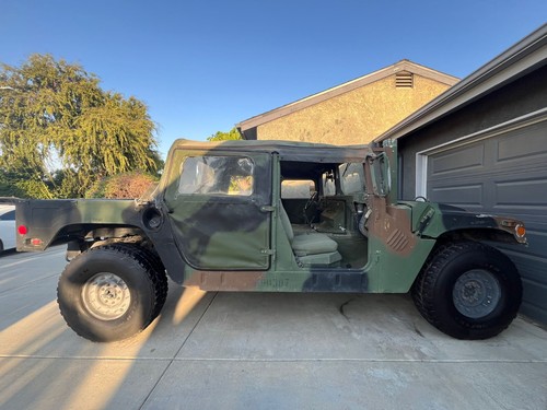 2000 AM General M1123 HMMWV 4 Door Soft Top w/Truck Body HUMVEE ...