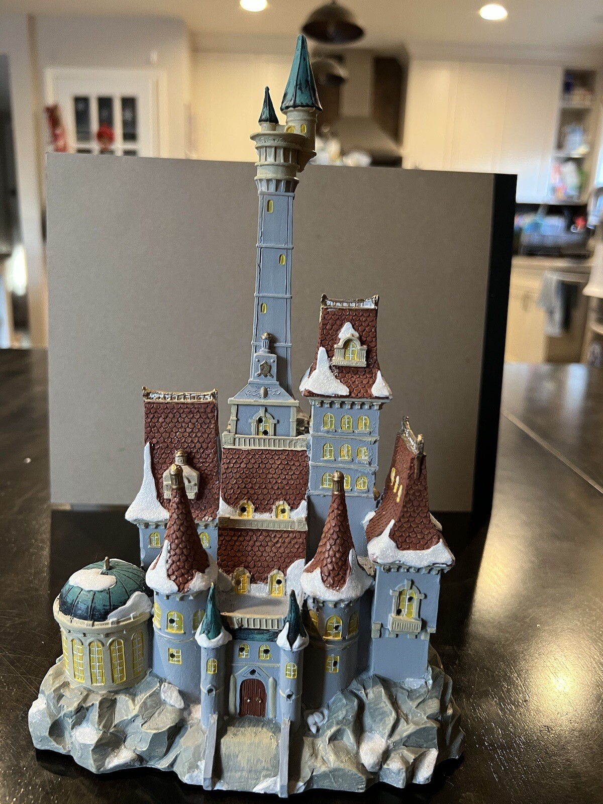 ONE OF A KIND RARE Disney Princess christmas village Castle dept 56 | eBay