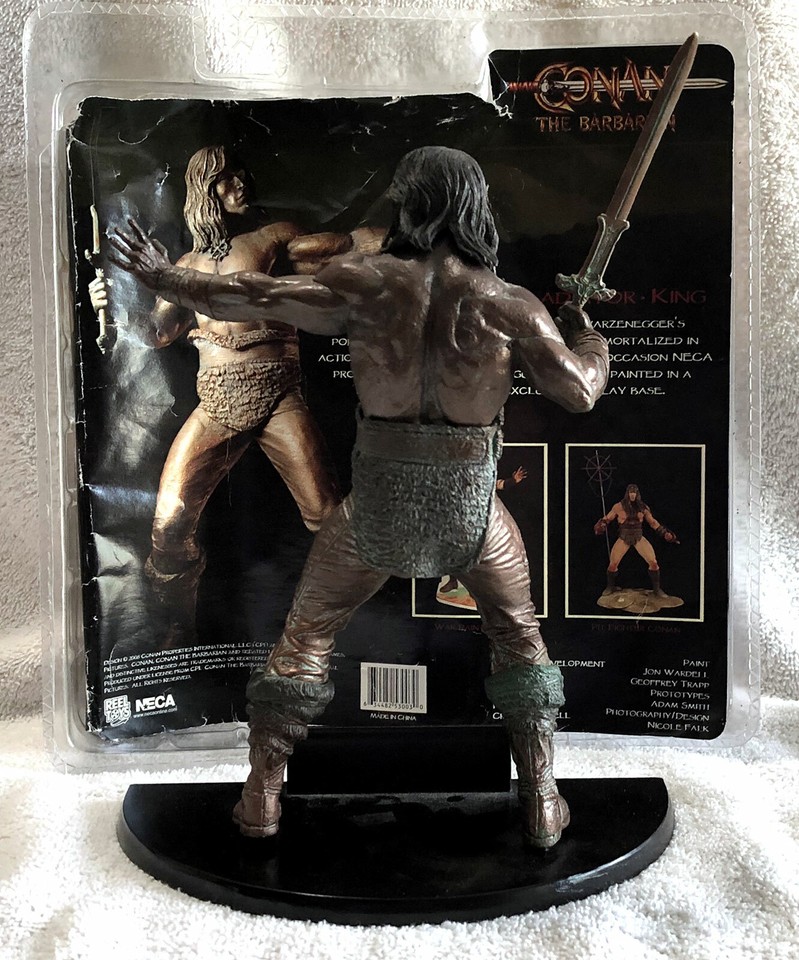 CONAN • 2008 SDCC EXCLUSIVE • BRONZE FINISH • NECA CONAN THE BARBARIAN ...