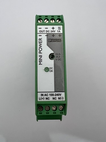 Phoenix Contact MINI-PS-100-240AC/24DC/1 Power Supply, 24VDC 1A, PN ...